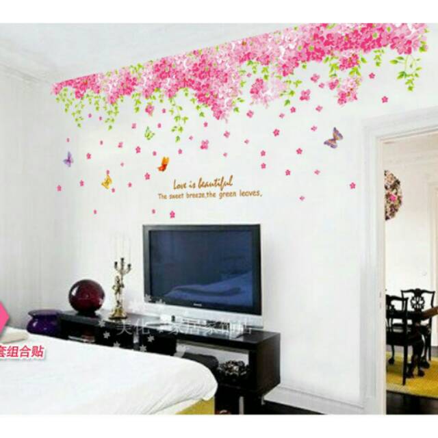 Jual WALLSTICKER BORDER SAKURA | Shopee Indonesia