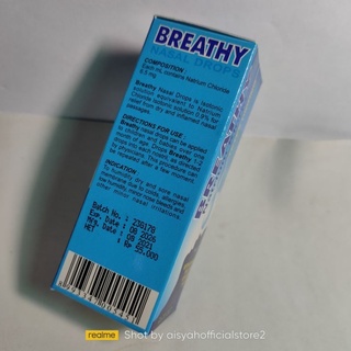 Jual BREATHY Nasal Drops/tetes hidung - harga per unit/dus/botol isi 30 ...