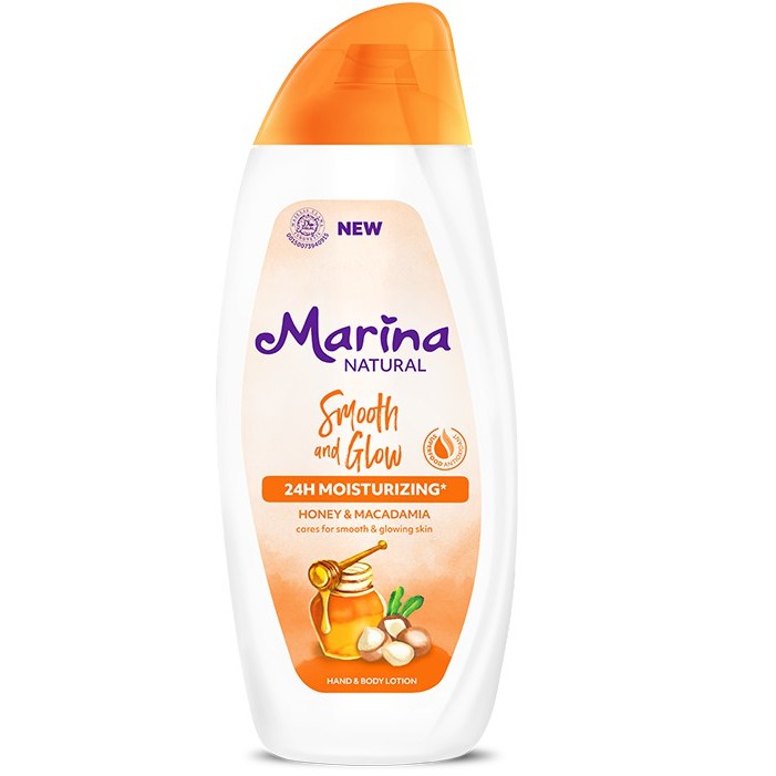 Marina Natural Smooth and Glow Hand and Body Lotion 200ml | Shopee ...