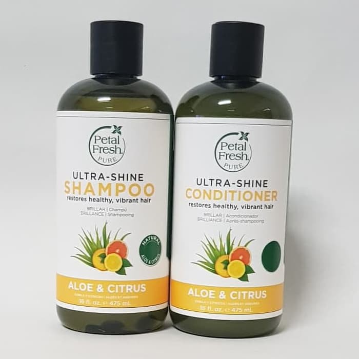 Jual Petal Fresh Organics Moisturizing Shampoo Aloe & Citrus 475ml ...