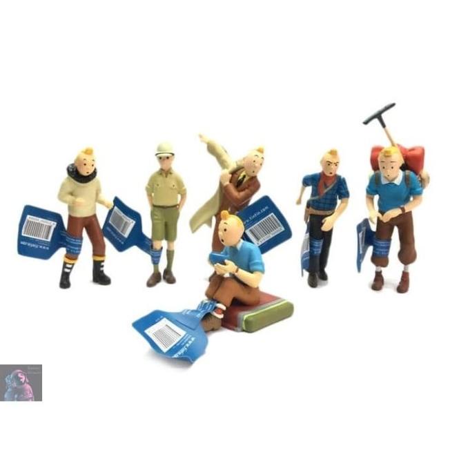 Jual Action Figure Tintin isi 6 loose pack | Shopee Indonesia