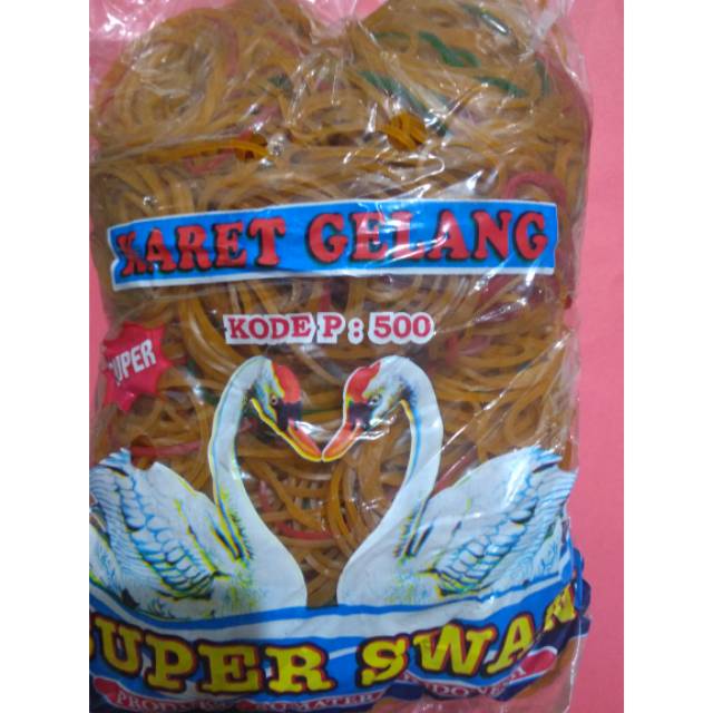 Jual Karet gelang pentil 500gr Super Swan | Shopee Indonesia