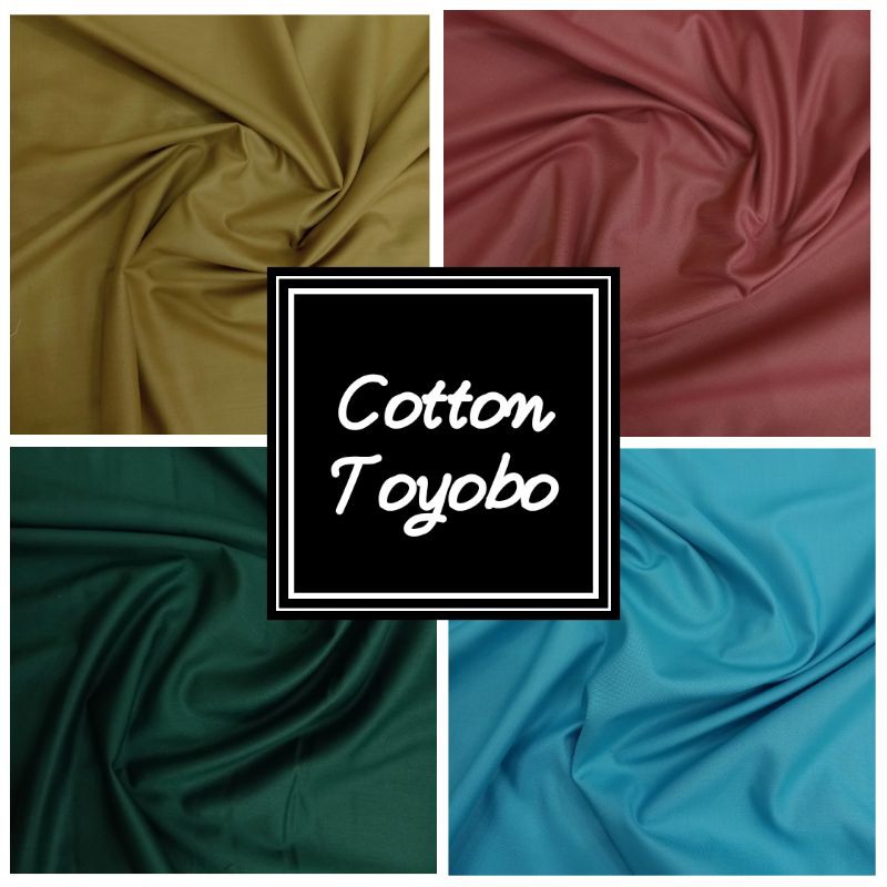 Jual KAIN KATUN TOYOBO DELUXE ROYAL MIX / 100% ASLI TOYOBO BY FODU ...