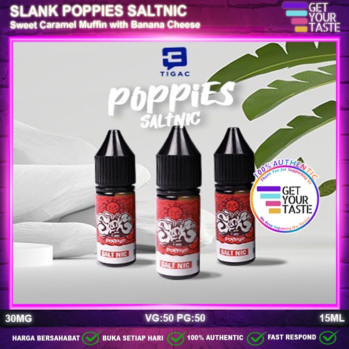 Jual Liquid Slank V1 Poppies Salt Nic 15ML Saltnic by Vape Zoo x Slank ...