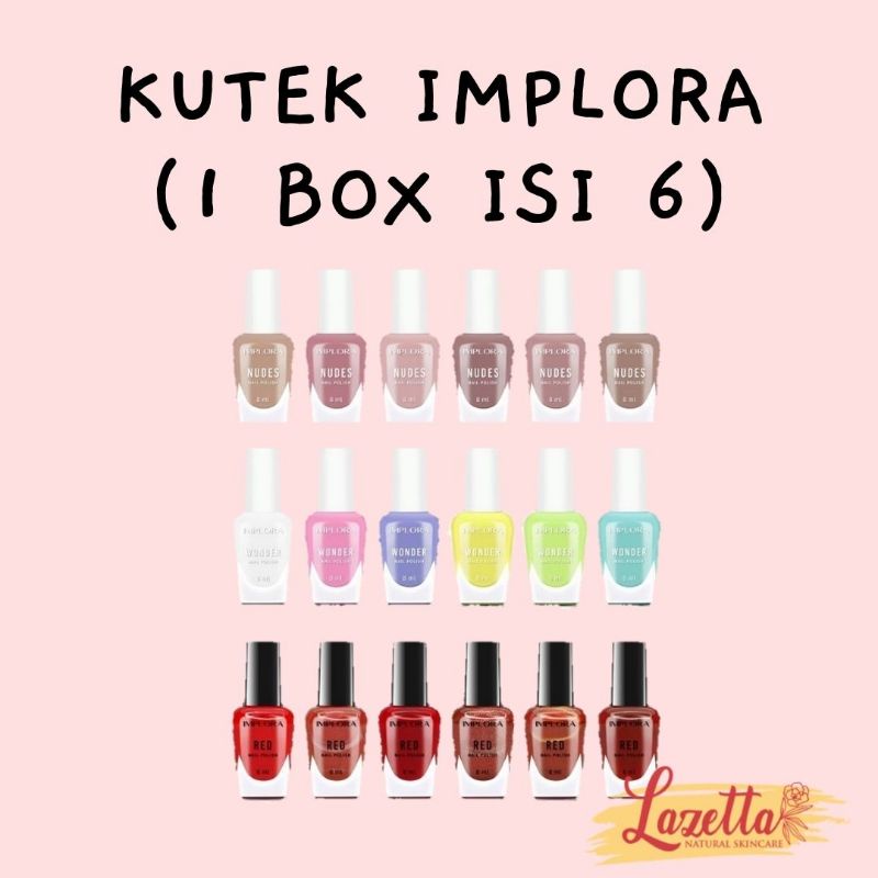 Jual Kutek Implora 1 box (satu box isi 6 pcs) | Shopee Indonesia
