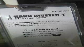 Jual Tekiro Tang Rivet HITAM Hand Riveter Tekiro Hand rivet sTang ripet ...