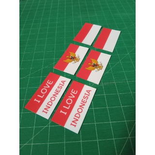 Jual Stiker Pipi Stiker Bendera Sticker Merah Putih Timnas Stiker HUT ...
