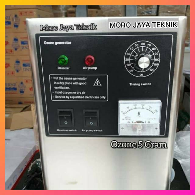 Jual Ozone Generator 5Gram Mesin Ozone Sterilizer 5 Gram High Capasity | Shopee Indonesia