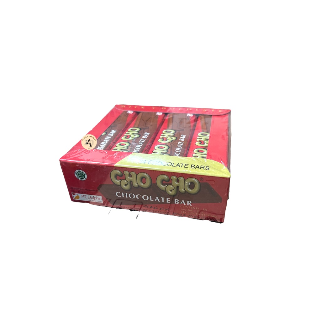 Jual Cho Cho Chocolate Bar Coklat 1 Box Isi 24 pcs @13g | Shopee Indonesia