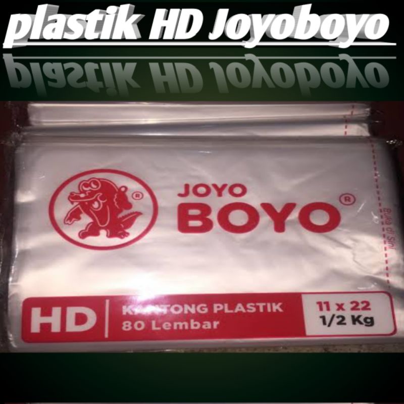 Jual Plastik Joyo boyo ukuran 1/2kg(isi 5 pack) | Shopee Indonesia