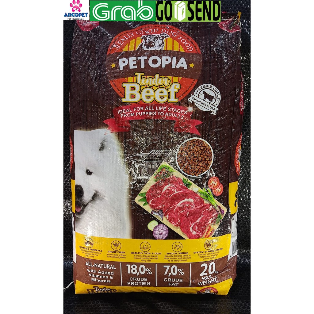 Jual PETOPIA DOG DRY FOOD - 20KG - MAKANAN ANJING | Shopee Indonesia