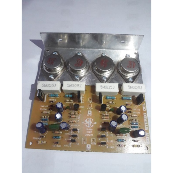 Jual Kit Power Amplifier OCL 150W Stereo jengkol S089 | Shopee Indonesia