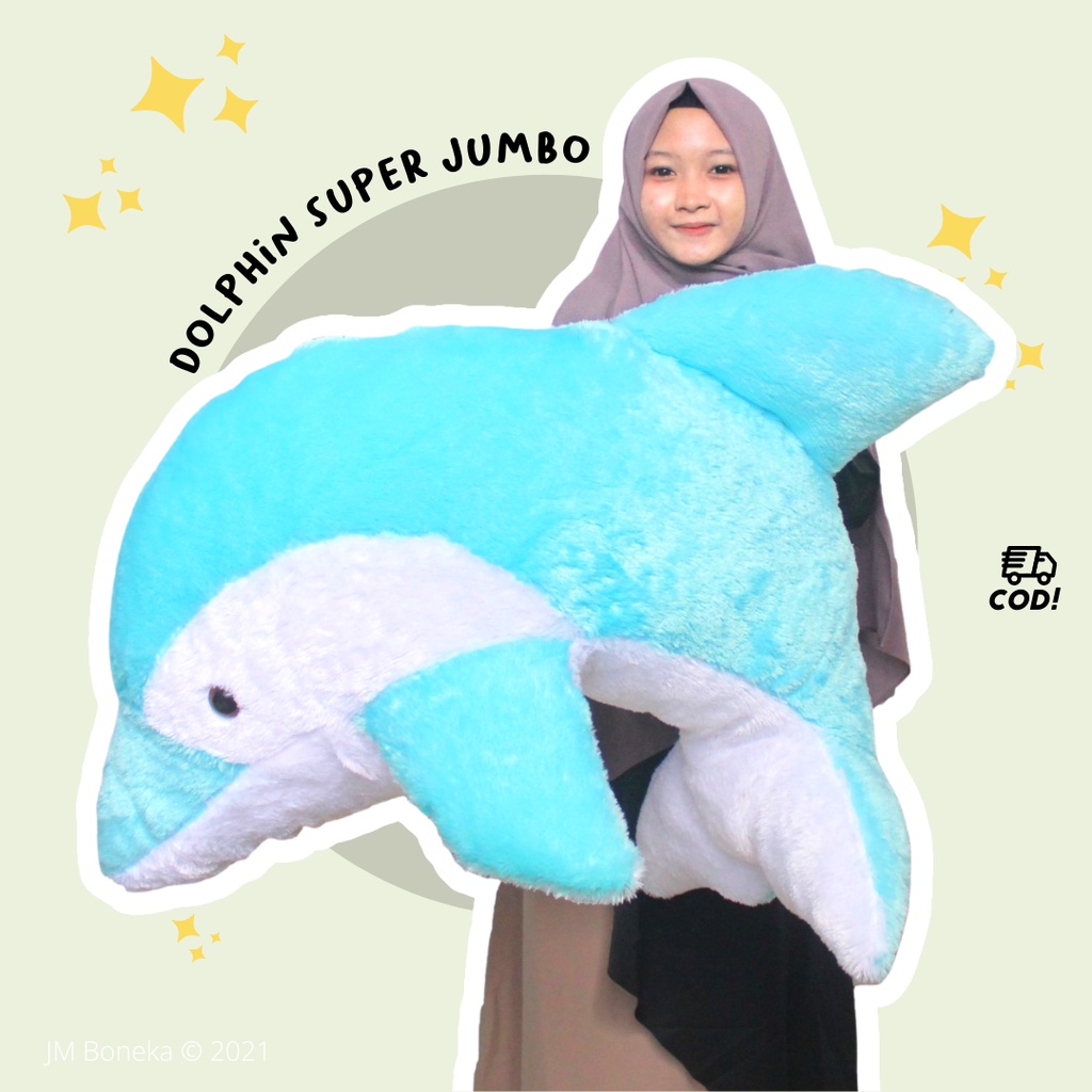 Jual BONEKA DOLPHIN SUPER JUMBO / LUMBA LUMBA SUPER JUMBO RAKSASA BESAR ...