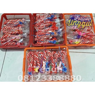Jual Permen Tongkat Natal - Candy Cane isi 50pcs | Shopee Indonesia