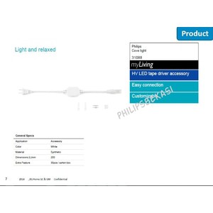Jual Lampu Selang Philips HV LED Tape Driver Accessory 31088 | Shopee ...