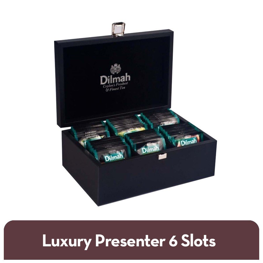 Jual Dilmah Luxury Presenter 6 Slots - Box Penyimpanan Teh Indonesia ...