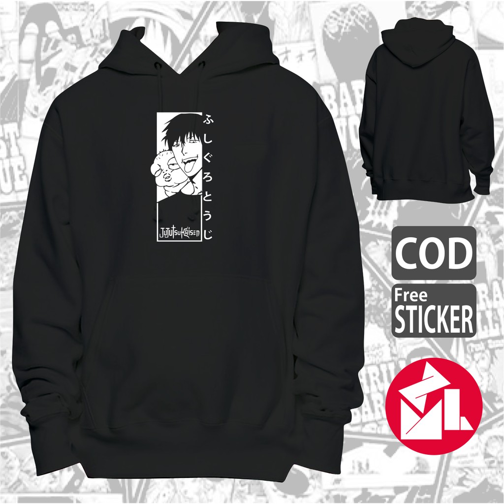 Jual Sweater Hoodie Jujutsu Kaisen Toji Fushiguro Jaket Anime Jujutsu ...