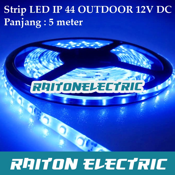 Jual Lampu led strip 3528 SMD Biru Outdoor IP 44 Blue 2835 Indonesia ...