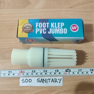 Jual Foot Klep Jumbo 3/4" HPP PVC - Foot Valve Plastik Tusen | Shopee ...