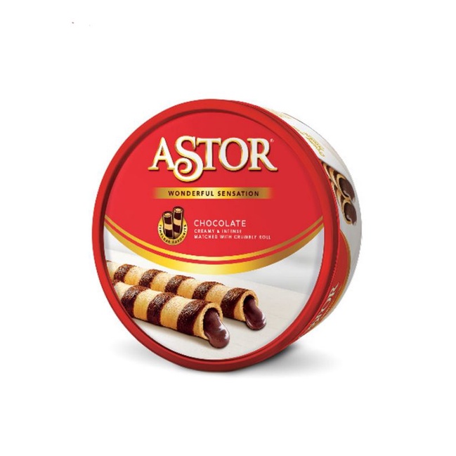 Jual ASTOR Wafer Stick Chocolate 156gr | Shopee Indonesia