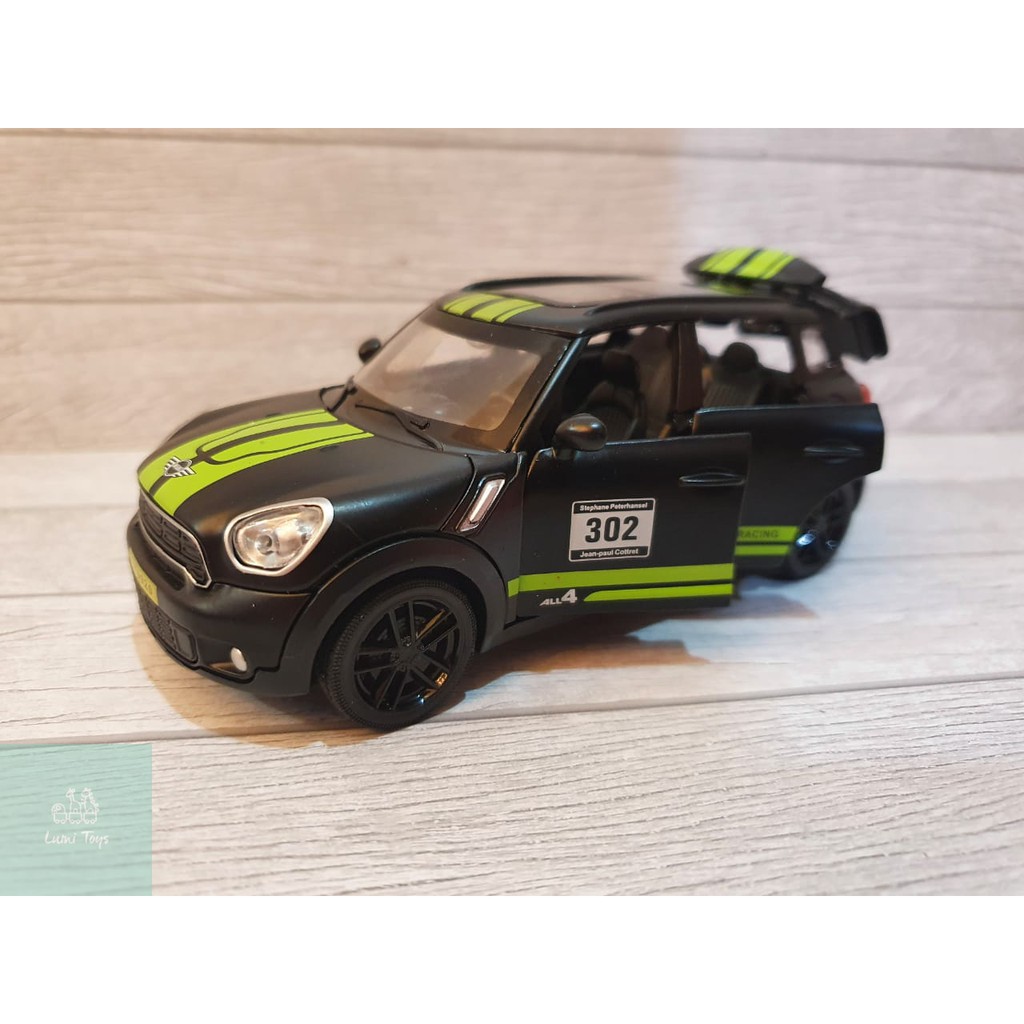 Jual Mainan Diecast Mobil Mini Cooper Alloy Vehicles Set Model 1:32 ...