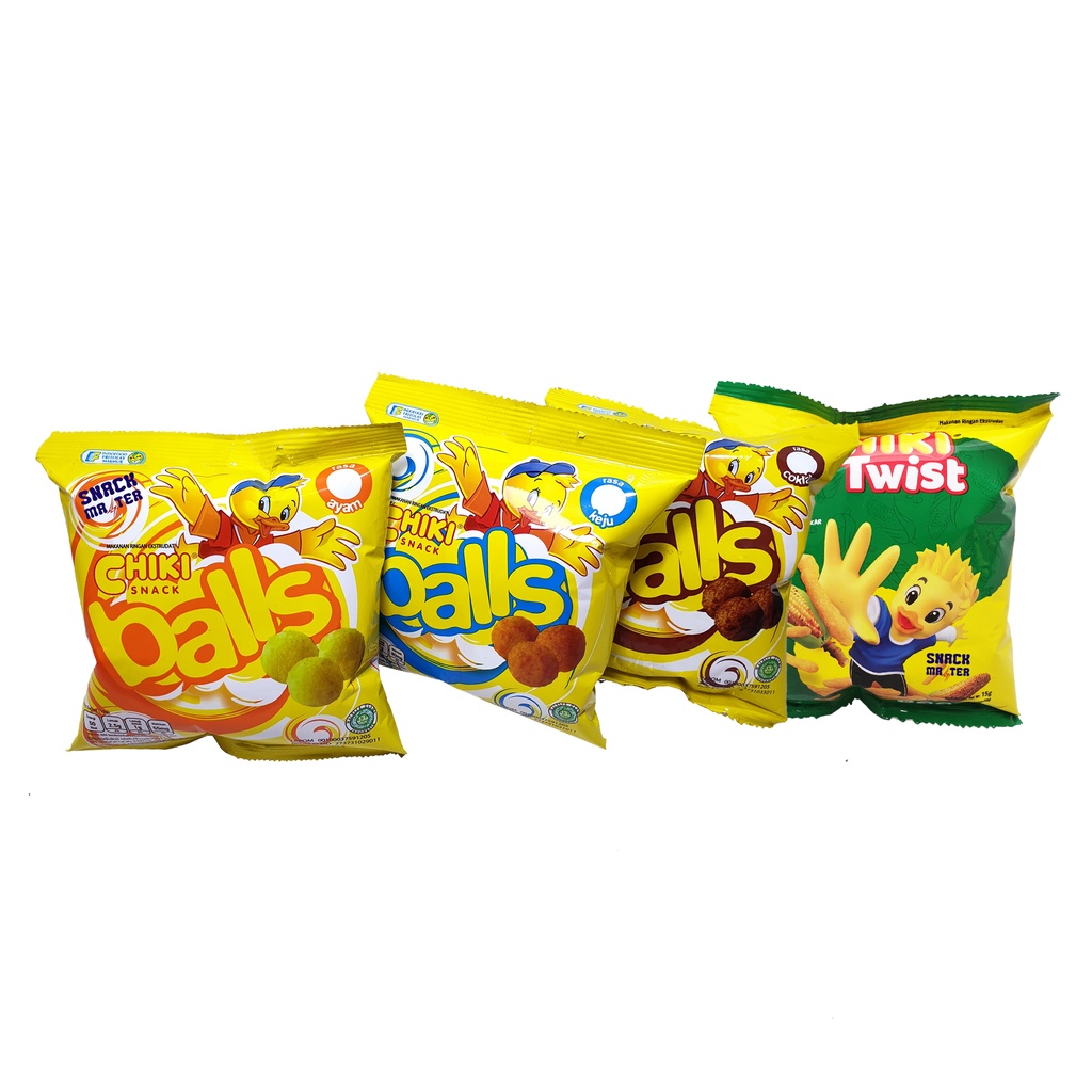 Jual Chiki Balls/ Chiki Net / Chiki Twist - Netto 16 gr | Shopee Indonesia