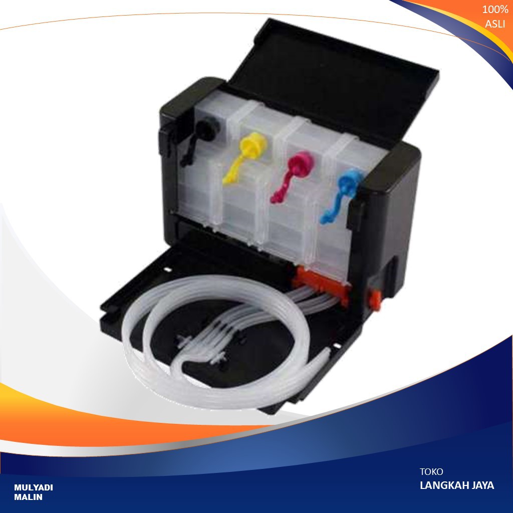 Jual Tabung Tinta infus Exclusive modifikasi 4 Warna, Printer Epson ...