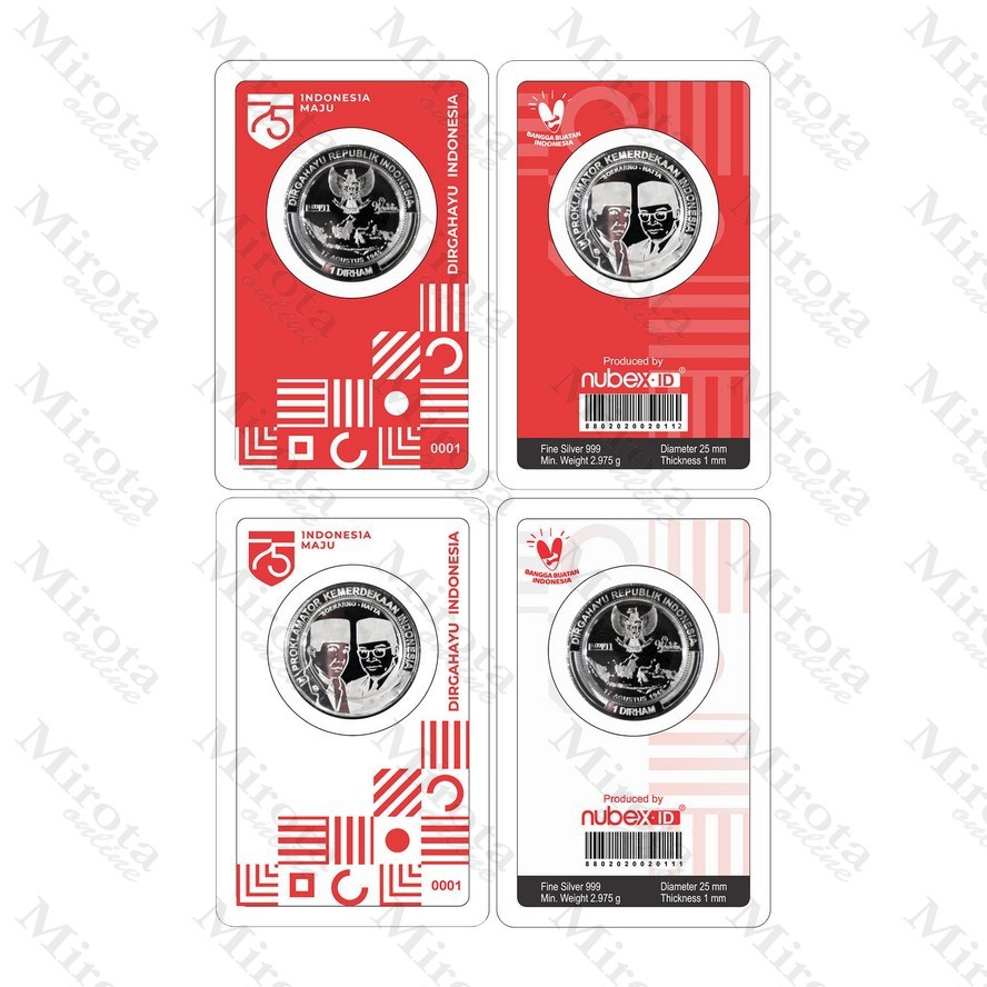 Jual KOIN DIRHAM 75 TAHUN DIRGAHAYU INDONESIA SOEKARNO HATTA | Shopee ...