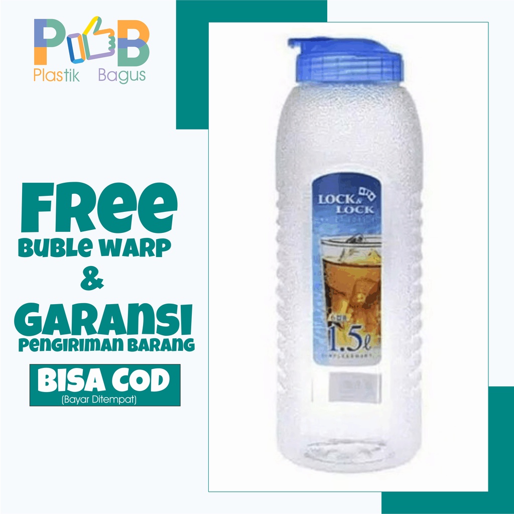 Jual BOTOL MINUM locknlock LOCK&LOCK LOCK N LOCK 1500ML 1.5L HAP731 PET ...