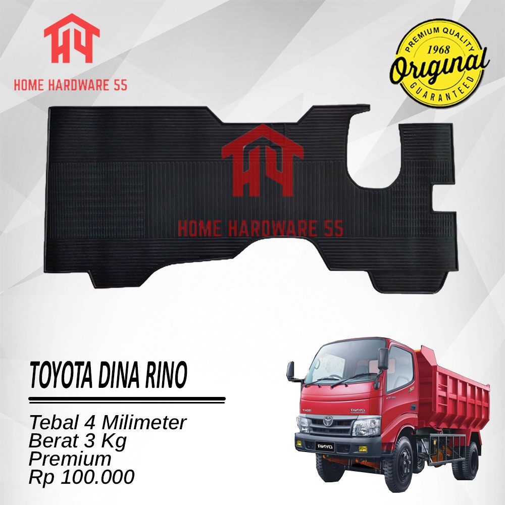Jual Karpet Karet Mobil Toyota Dyna Rino Truck | Shopee Indonesia