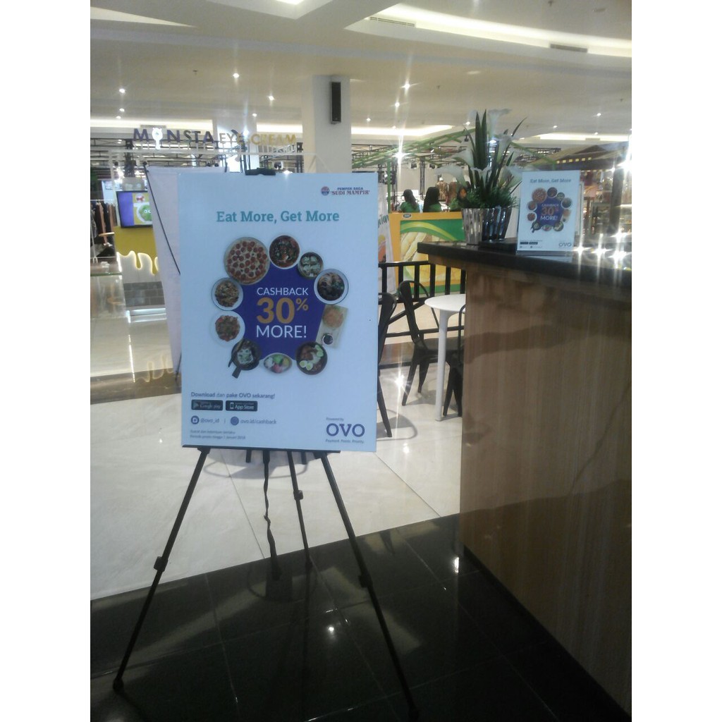 Jual FRAME Stand Foto / Stand Display Foto / Stand Banner tripod ...