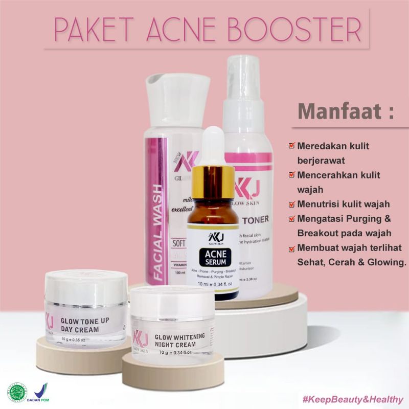 Jual PAKET ACNE BOOSTER 100% ORIGINAL (COD) | Shopee Indonesia