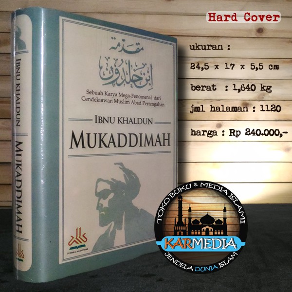 Jual ( Terjemah ) Mukaddimah Ibnu Khaldun - Pustaka Al Kautsar ...