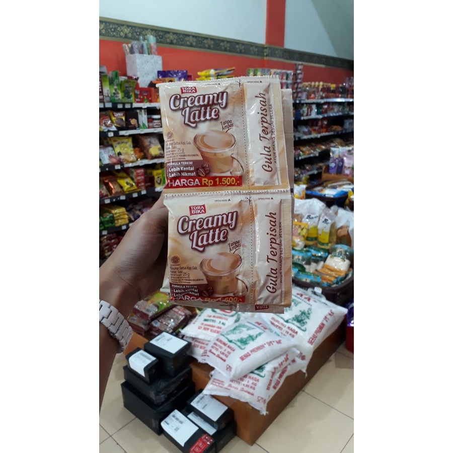 Jual TORABIKA CREAMY LATTE SACHET (25gx10Sachet) | Shopee Indonesia