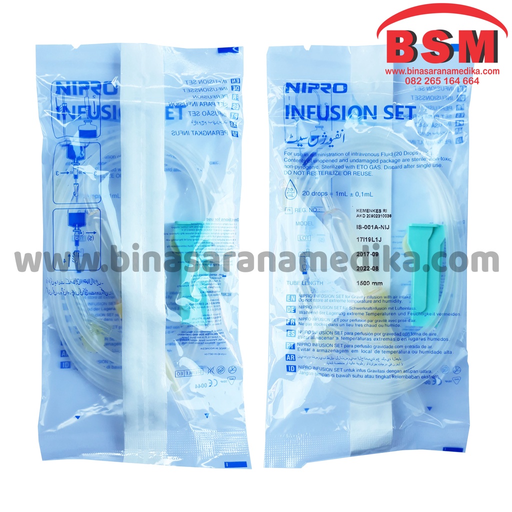 Jual NIPRO IP Nipro IP Infusion Set Adult | Shopee Indonesia