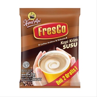 Jual KOPI SUSU FRESCO 28 GRAM 1 RENTENG ISI 10 SACHET | Shopee Indonesia