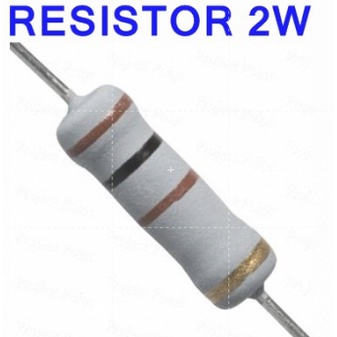 Jual R resistor 2w 2 watt 1M 1 mega Ohm 2 w toleransi 5% 1megaohm 2watt | Shopee Indonesia
