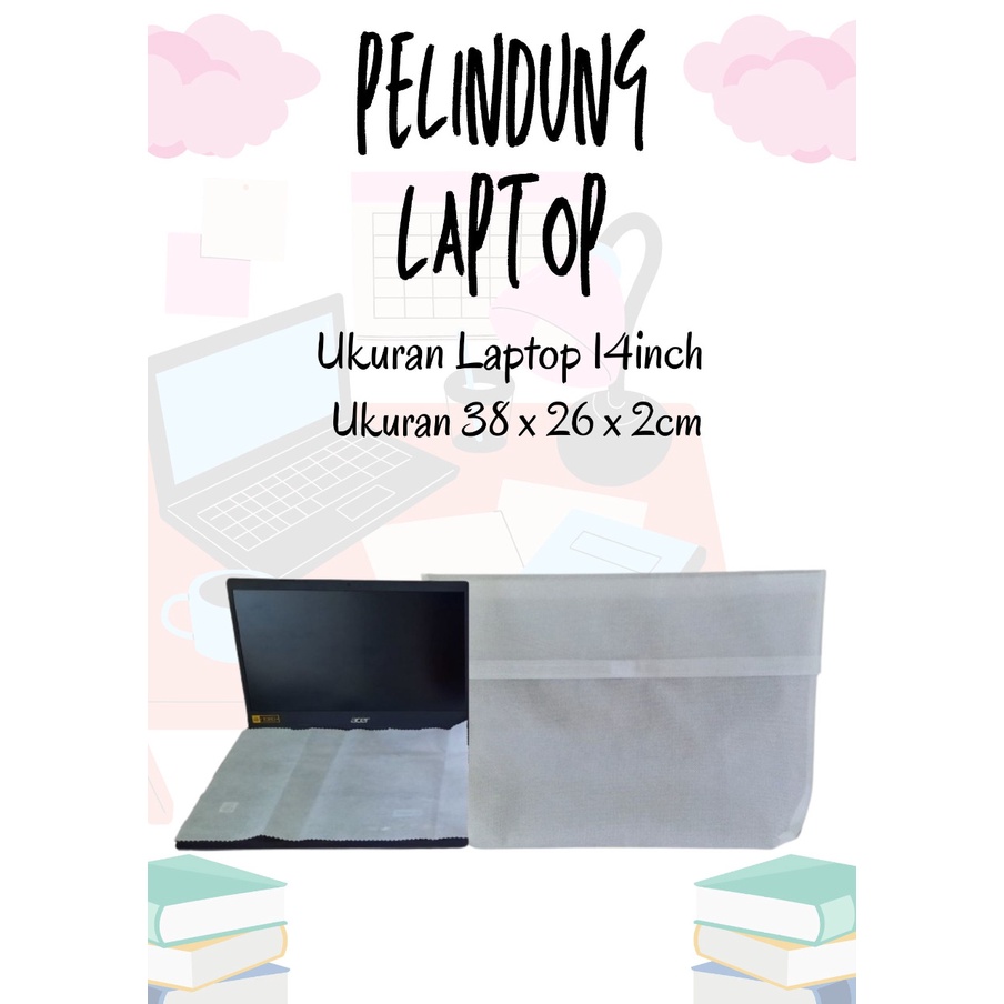 Jual Kain Pelindung Laptop dan Keyboard Putih | Shopee Indonesia