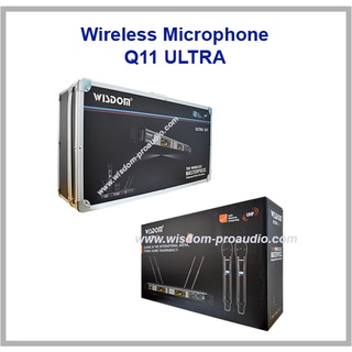 Jual WISDOM WIRELESS MICROPHONE Q11 ULTRA | Shopee Indonesia