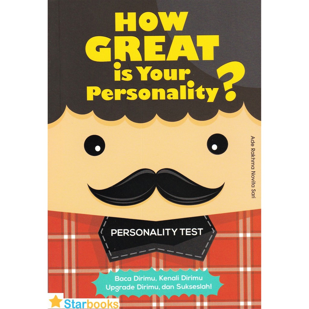 Jual NEW!! BUKU HOW GREAT IS YOUR PERSONALITY? (PERSONALITY TEST ...