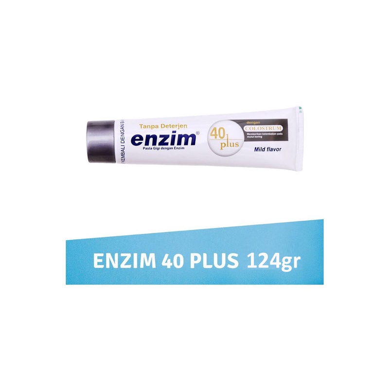 Jual Odol Enzim Pasta Gigi 40+ 124g Indonesia|Shopee Indonesia