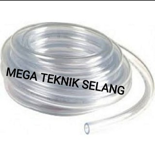 Jual Selang 3/8" ID 10 MM Selang Air Kecil Bening Transparan Tebal ...