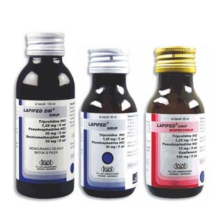 Jual Lapifed 60 ml Syrup/Botol / Obat Batuk Pilek | Shopee Indonesia
