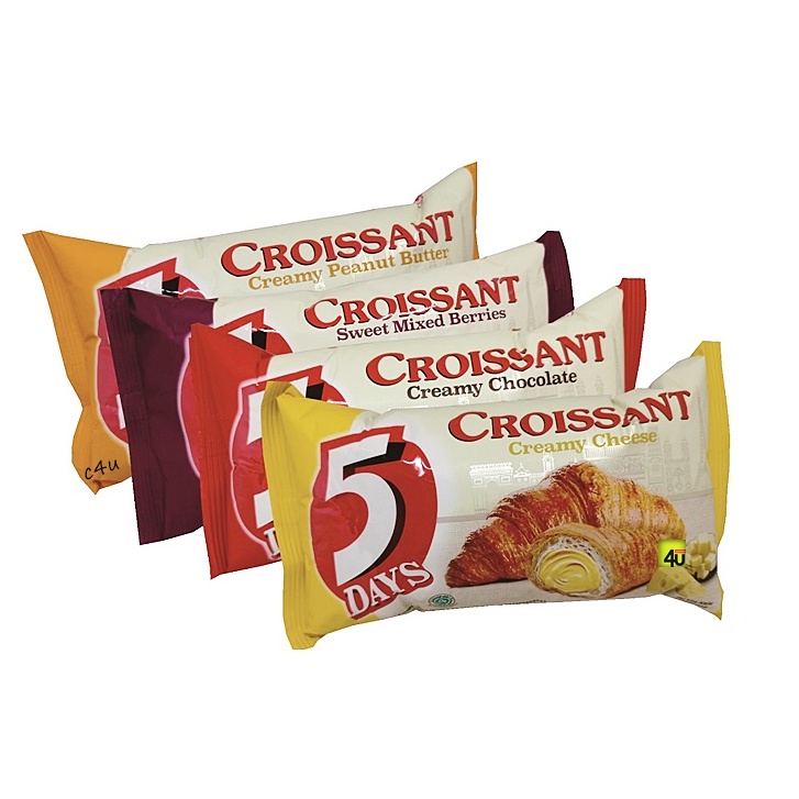 Jual 5DAYS - Croissant instan - 60gr | Shopee Indonesia