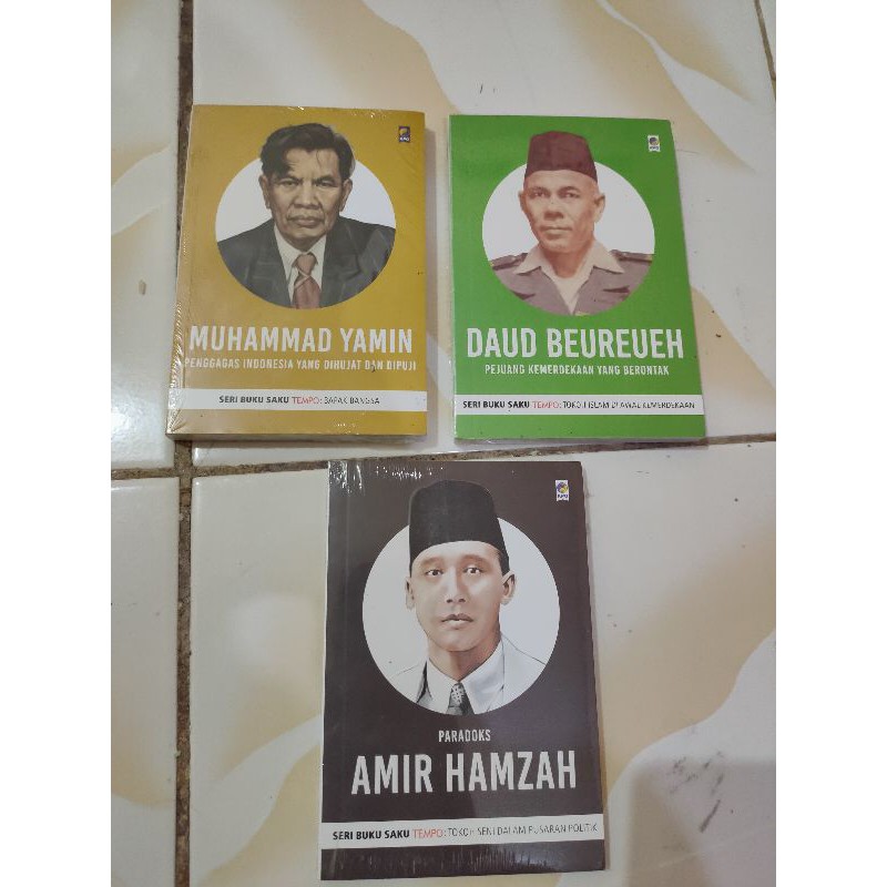 Jual TOKOH SASTRA/TOKOH NASIONAL/TOKOH PERGERAKAN/BUKU AMIR HAMZAH/BUKU ...