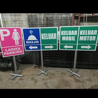 Jual Rambu Portable atau Rambu Moveable - Rambu Jalan Indonesia|Shopee ...