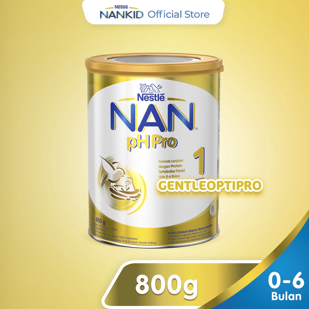 Jual NESTLE NAN pH Pro Susu Formula 0-6 bulan Kaleng 800g | Shopee ...