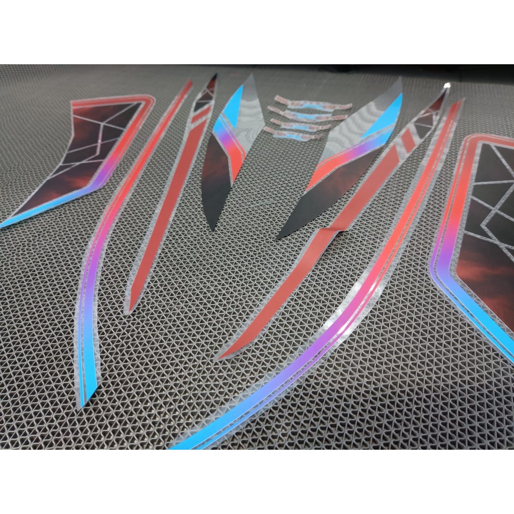 Jual STRIPING YAMAHA LEXI COSTUME DOXOU STYLE BAHAN TRANSPARAN | Shopee ...