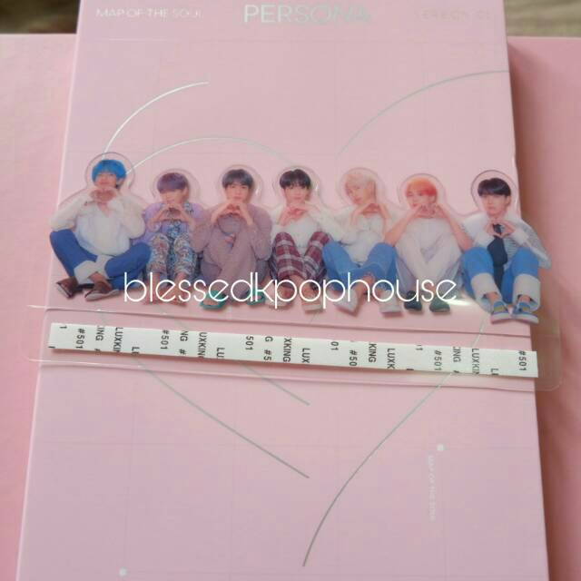 Jual Clear Picket from album BTS Map Of The Soul Persona aurora frame poster postcard jungkook ...