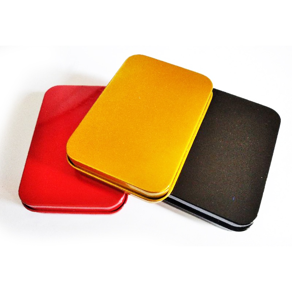 Jual Box / Kotak kaleng stainless untuk penyimpanan Custom Colour GOLD ...